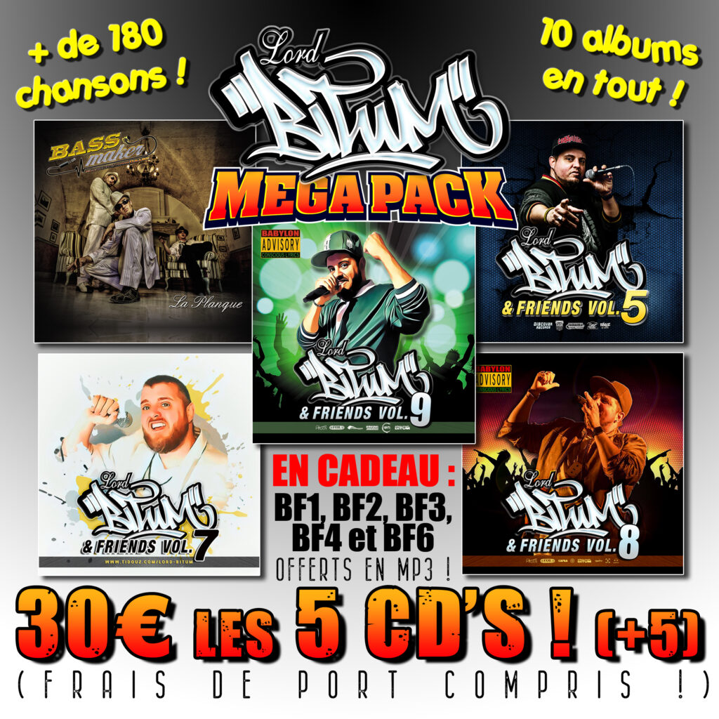 Méga Pack 10 albums